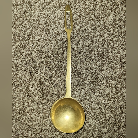 Art | Antique Vintage Solid Brass Laddle Spoon | Poshmark